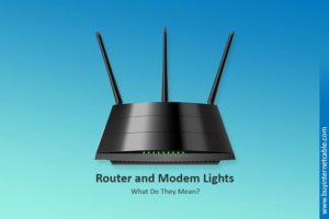 Router and Modem Lights: What Do They Mean? - BuyInternetCable